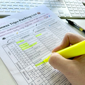 Packing Made Easy: Printable Lists for Every Trip – Frump Fighters