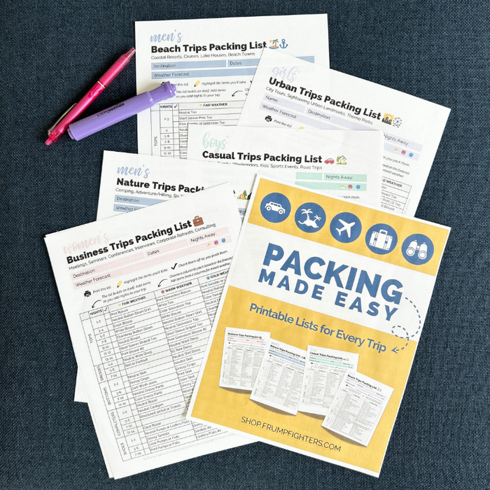 Packing Made Easy: Printable Lists for Every Trip