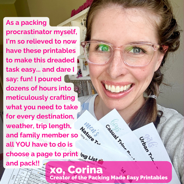 Packing Made Easy: Printable Lists for Every Trip