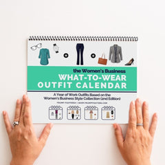 Discover 132 Outfit Combos w/ Women's Business What-to-Wear Calendar!