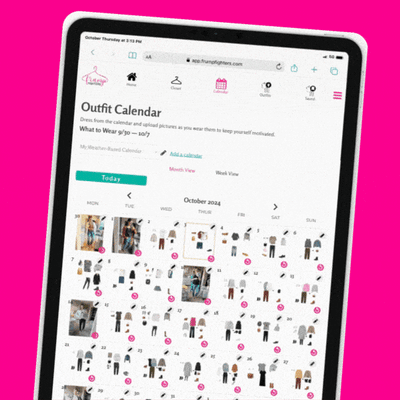 What-to-Wear Outfit Calendar Preview - 1 Month + Women's Essentials Ch