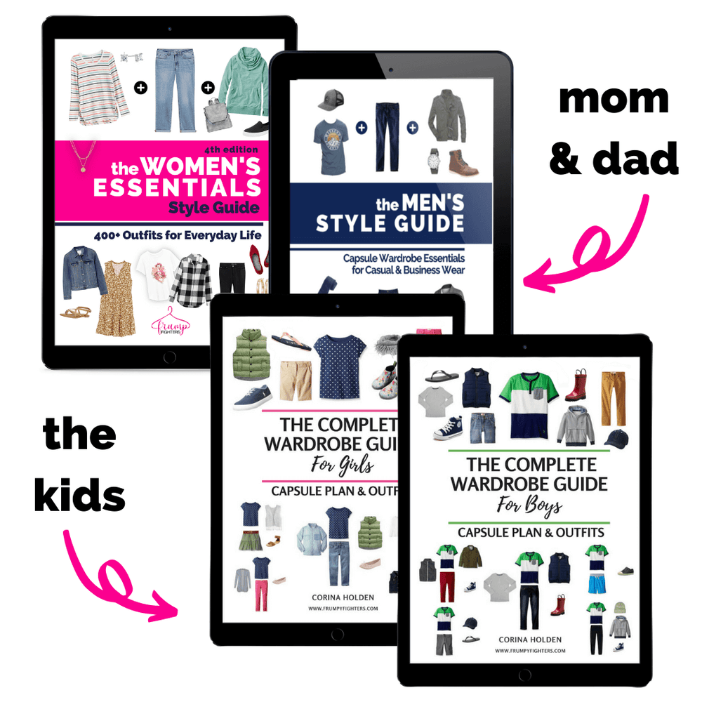 Family Bundle of Style Guide Books (Moms' + Dads' + Kids' Guides) - Sa