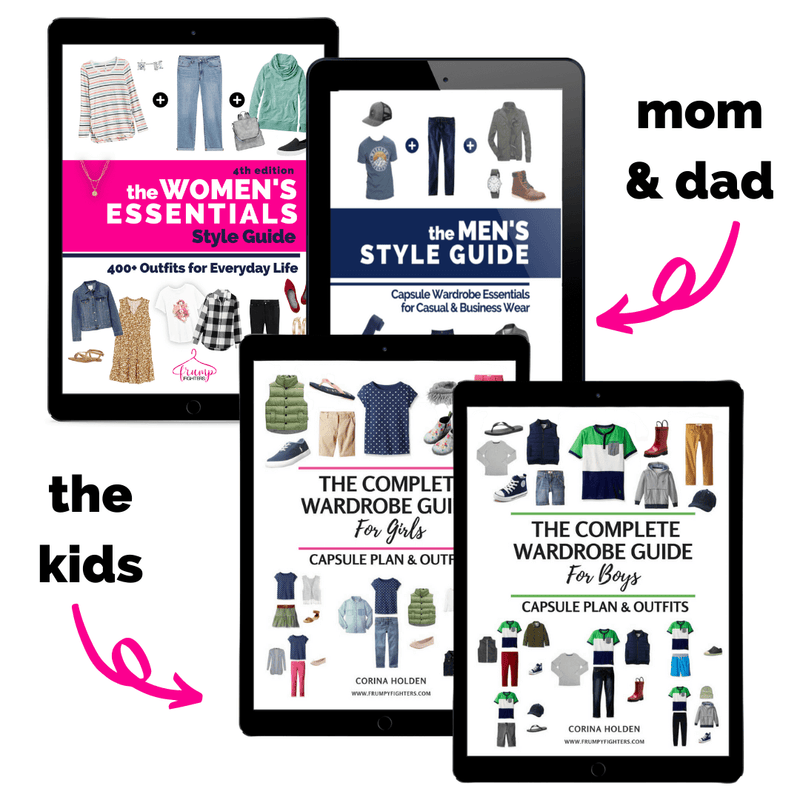 Family Bundle of Style Guide Books (Moms' + Dads' + Kids' Guides) - Sa