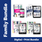 Family Bundle of Style Guide Books (Moms' + Dads' + Kids' Guides) - Sa