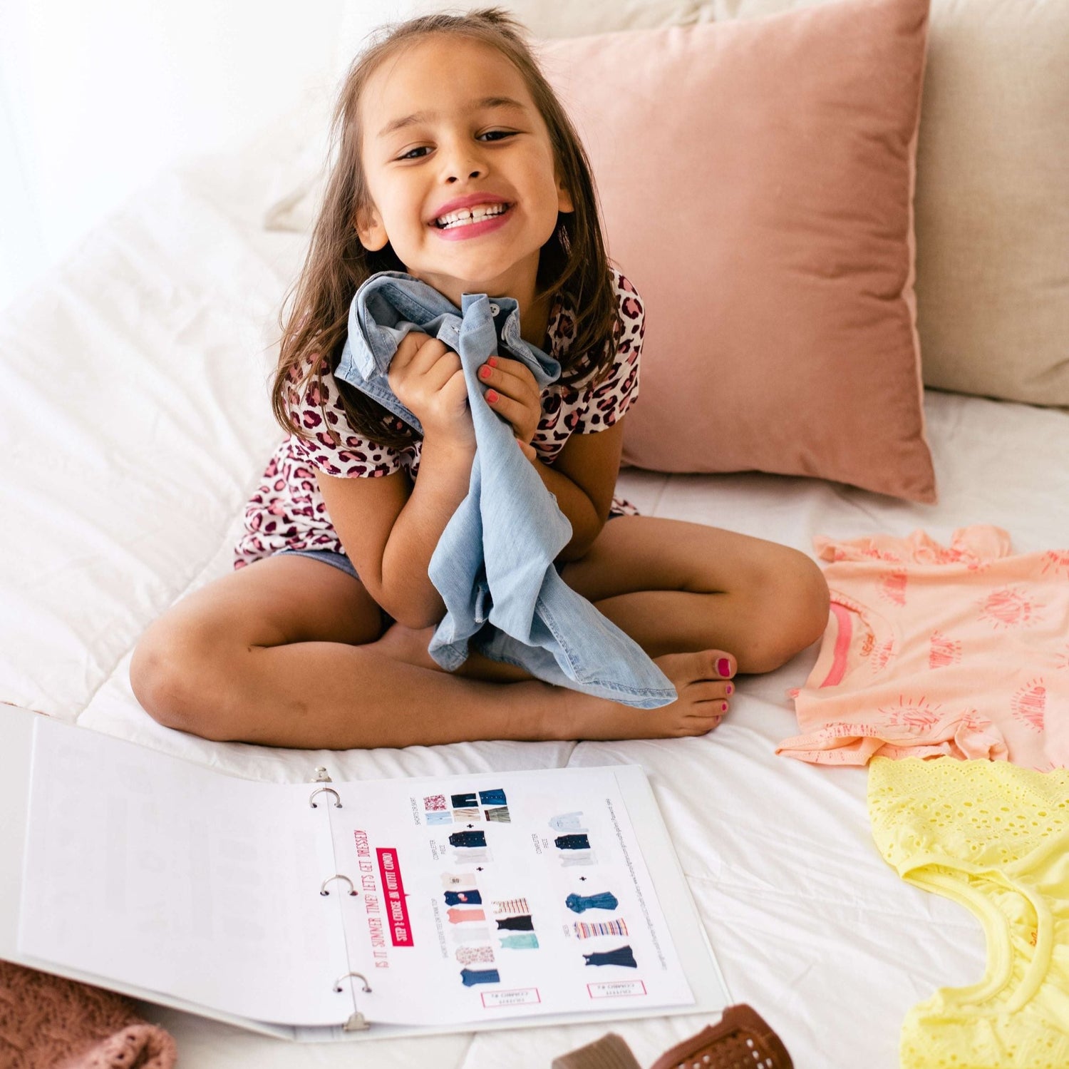 "Get Dressed!" Cheat Sheets for Kids